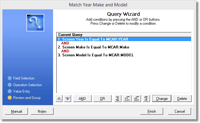 Customers > Master Unit List